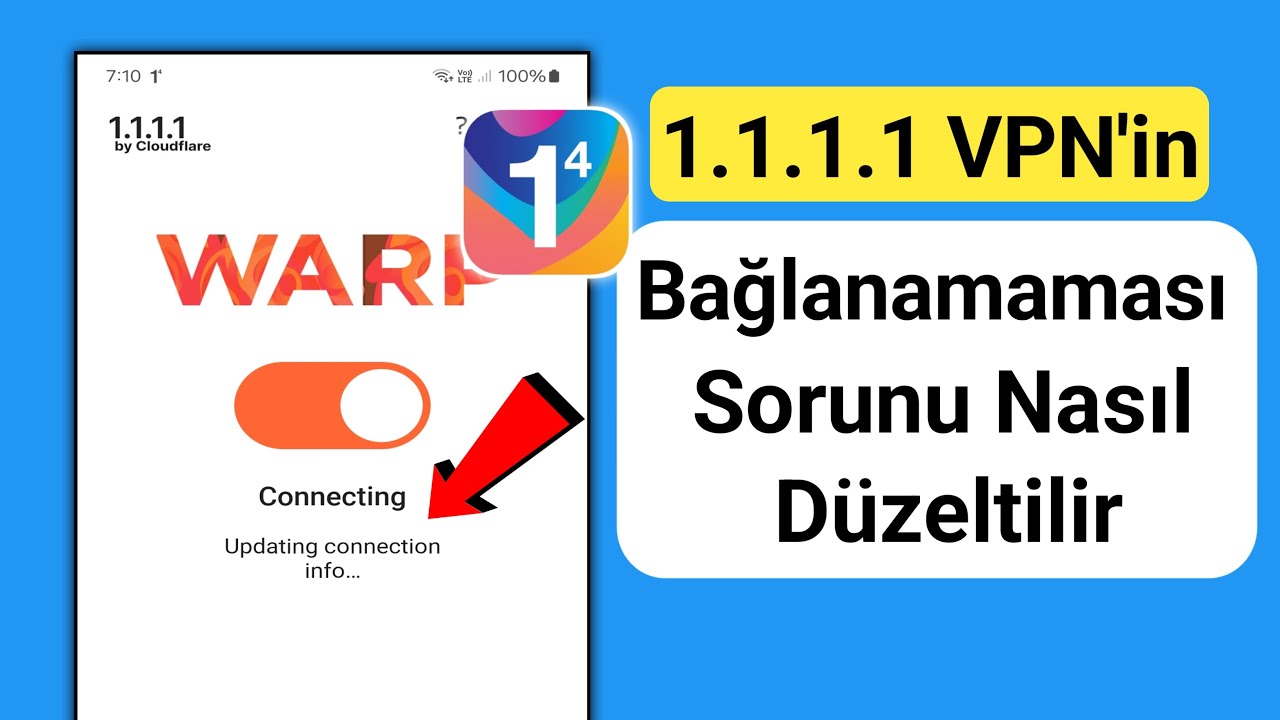 1111 vpn bağlanmıyor sorununu düzeltin | 1111 vpn bağlantı sorunu 2024 | cloudflare warp ...