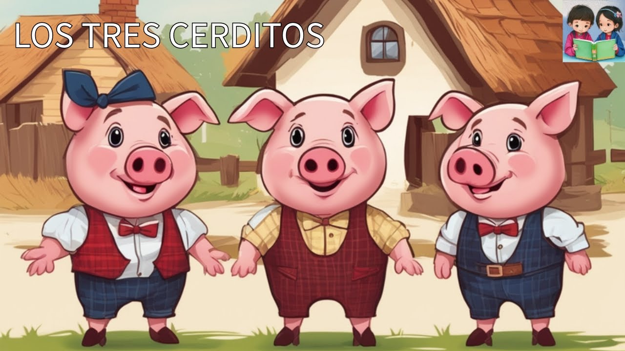🐷 🐺Los tres cerditos |🌜Cuentos para dormir en español |📖 Audio Cuentos ...
