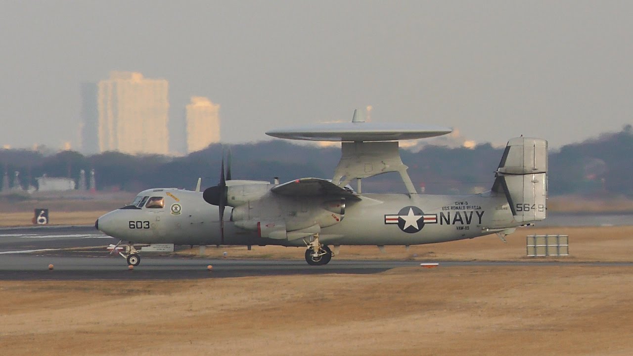E-2C Hawkeye VAW-115 Liberty Bells(NF603) NAF Atsugi December 20, 2016 ...
