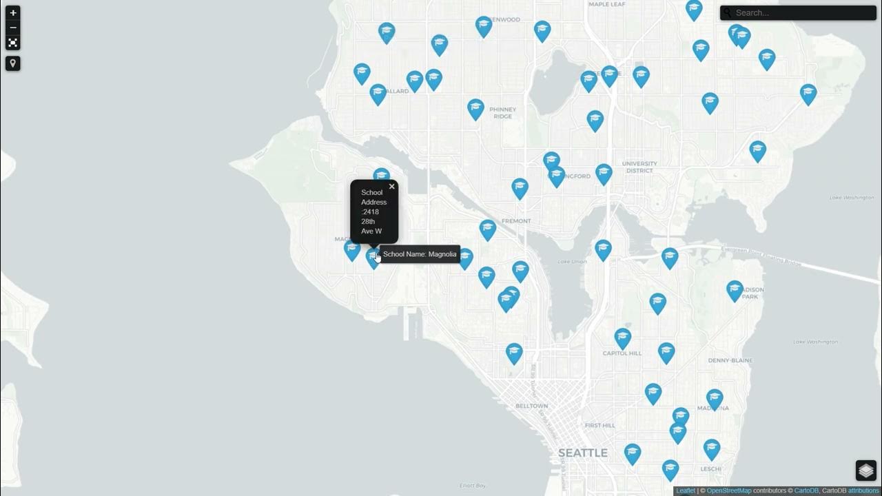 django and folium version 2 - YouTube