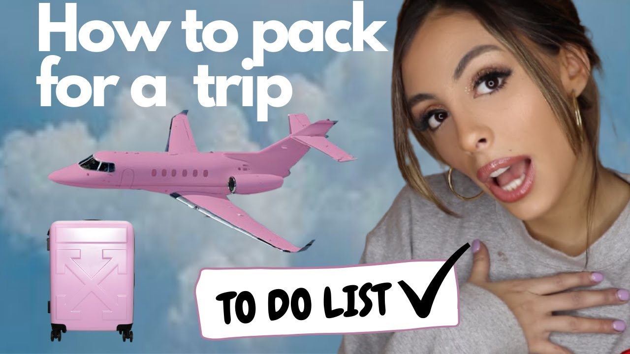 HOW TO PACK A SUITCASE / TRAVEL HACKS - YouTube