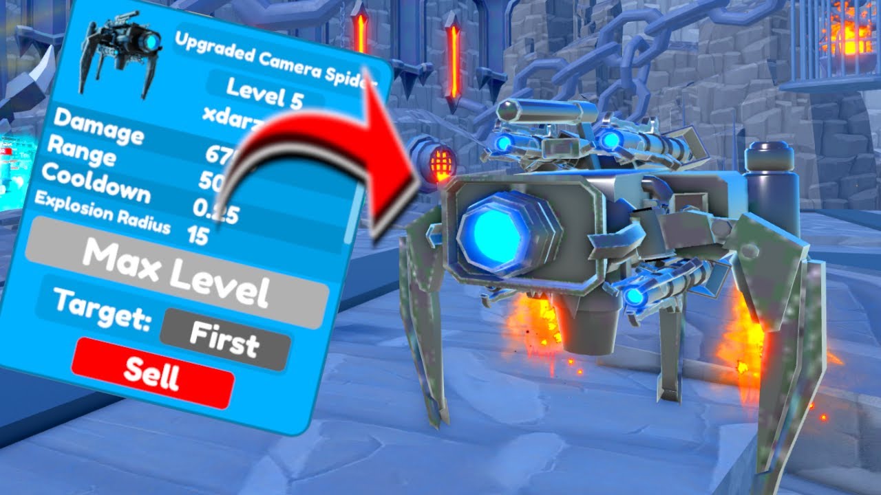 NEW EXCLUSIVE Upgraded Camera Spider + Summon Shop Mythic Crates In ...