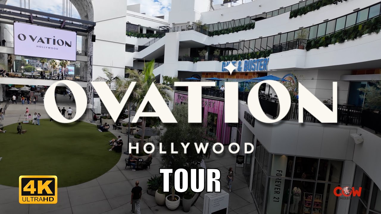 Hollywood and Highland Ovation Tour October 2024 4K UHD Walk of Fame ...