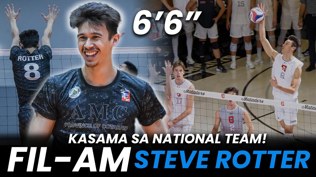 NEWEST ADDITION TO THE NATIONAL TEAM FIL-AM!! STEVE ROTTER | AMC VS ...