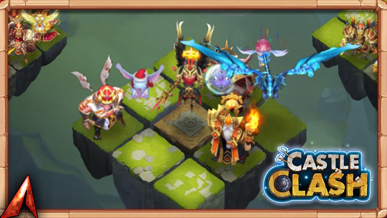 Ronin Action In Lost Battlefield! Castle Clash - YouTube