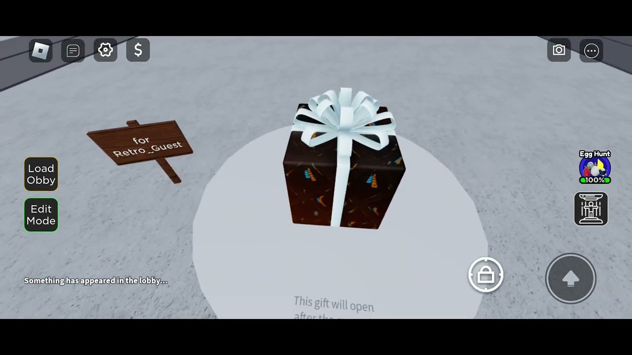 roblox obby creator gift from egg hunt - YouTube