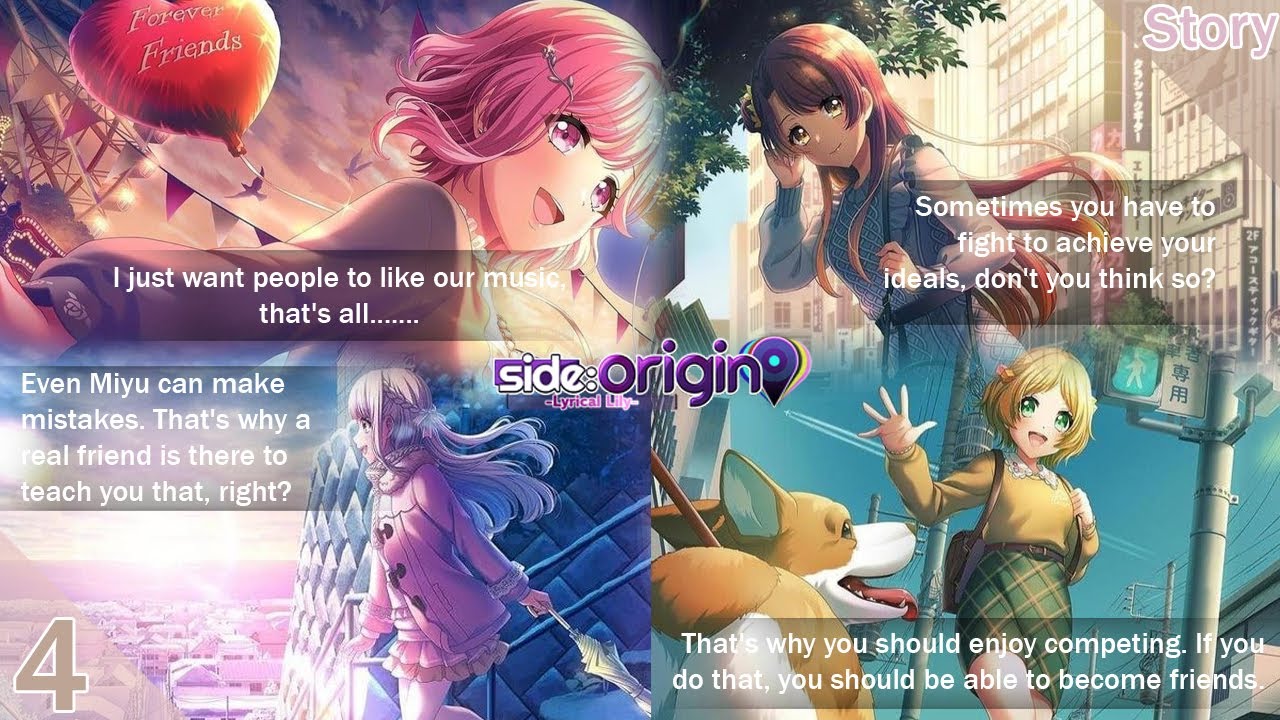 D4DJ Groovy Mix - side : origin -Lyrical Lily- Story Ch.4 [SUB] - YouTube