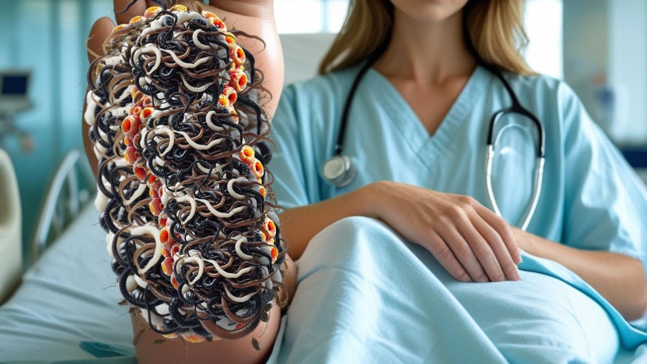 ASMR Animation | Satisfying Worm & Insect Movements on Leg - Ultimate ...