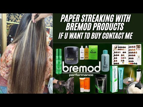 Paper Hair Highlights 9 level with Bremod 7.0 Vol 20 - YouTube
