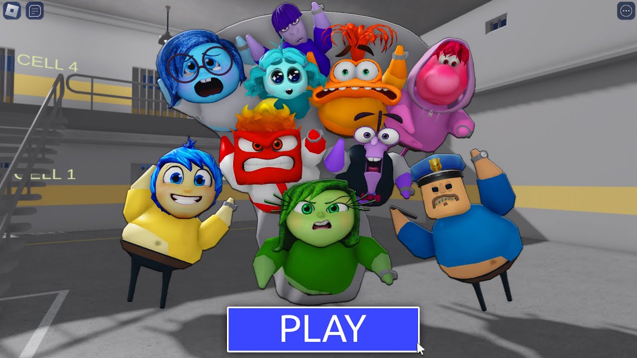 INSIDE OUT 2 TORNADO! PRISON RUN BARRY! #roblox #obby - YouTube