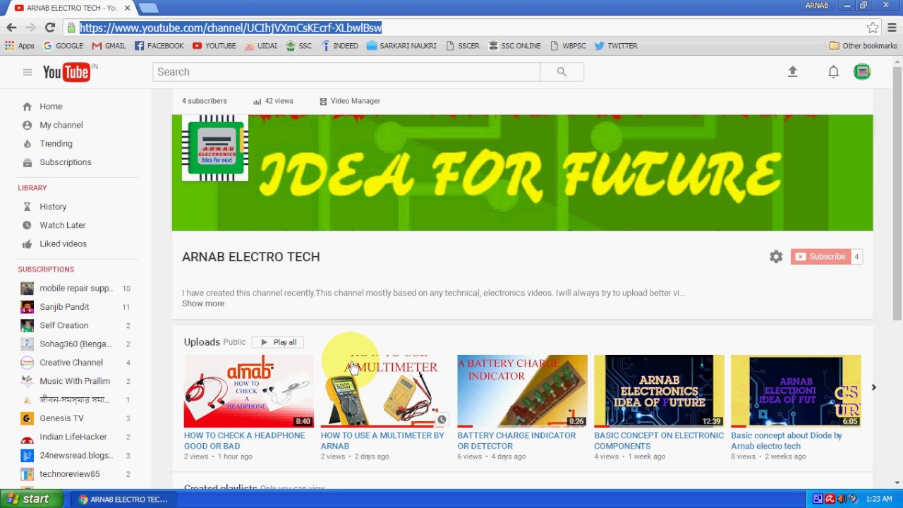 ARNAB ELECTRO TECH YOUTUBE PAGE - YouTube