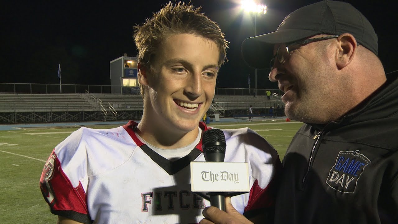 Josh Letellier postgame, Fitch 26, Bunnell 7 - YouTube