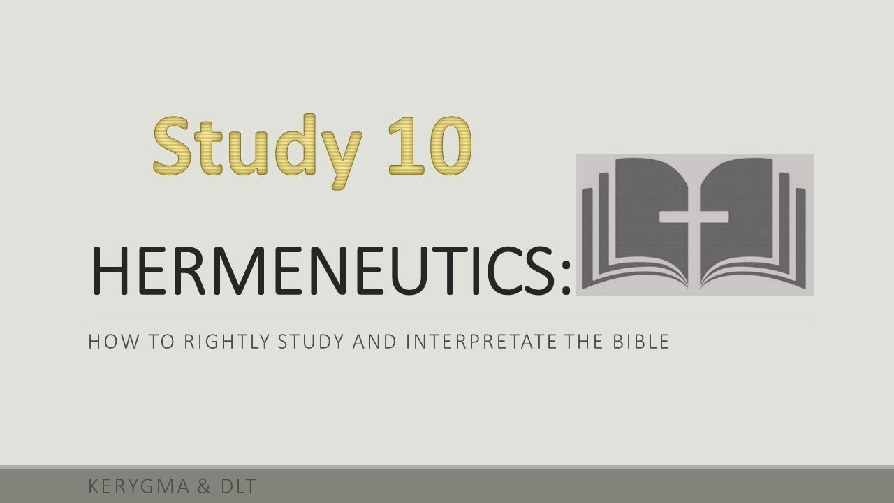 Jewish Schools of Hermeneutics and Bible Interpretation (Part 1 ...