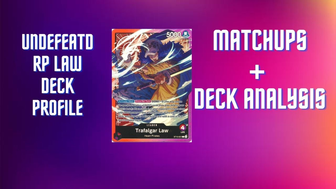 OP07 Undefeated RP Law Deck Profile High Roll Law Best Deck In Format ...