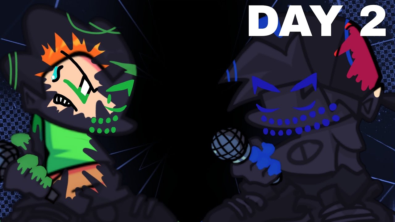 FNF Colour-Coded REIMAGINED Week 2, DAY 2 Infected Pico Vs Colour-Coded ...