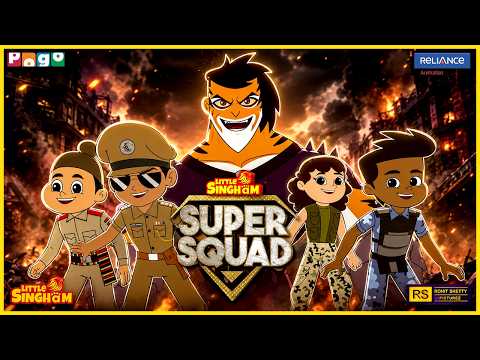 Little Singham Aur Super Squad Ka Maha Rescue Mission! 💥 | Jaanwar Ka Khaufnak Trap | Full Episode