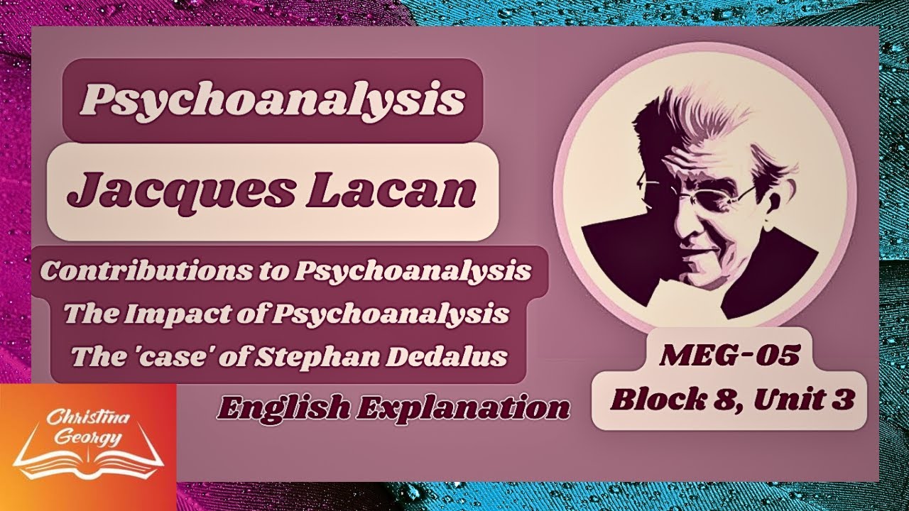 Lacan|Psychoanalysis|Freud|Contemporary Literary Theory|Literary ...
