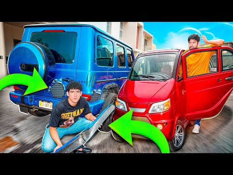 MI AMIGO ME CHOCO MI CAMIONETA CON EL MINI CARRITO !! - TheDonato