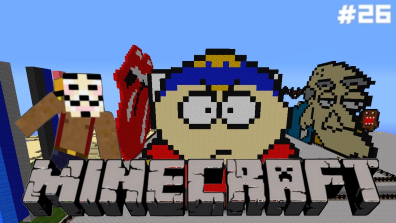 Construindo Minecraft - Ep. #26 Pixel Art Cartman & Herbert - Family ...