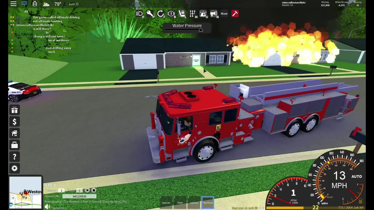 Roblox | UD | Ultimate Driving | Firefighter Montage! - YouTube