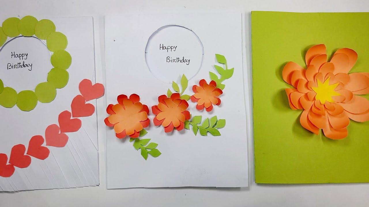 3 Easy Beautiful Cards for Any Occasion.DIY Greeting Cards. - YouTube