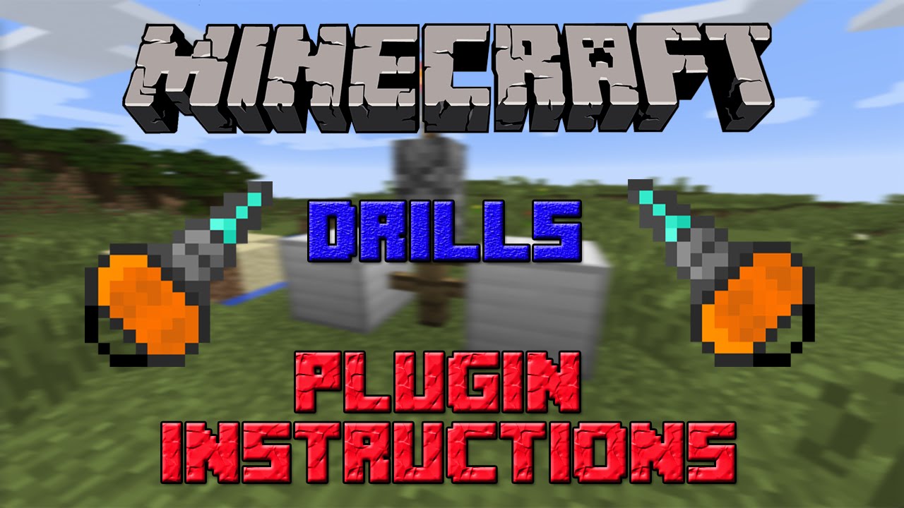 Minecraft Plugin Instructions | Drills - YouTube