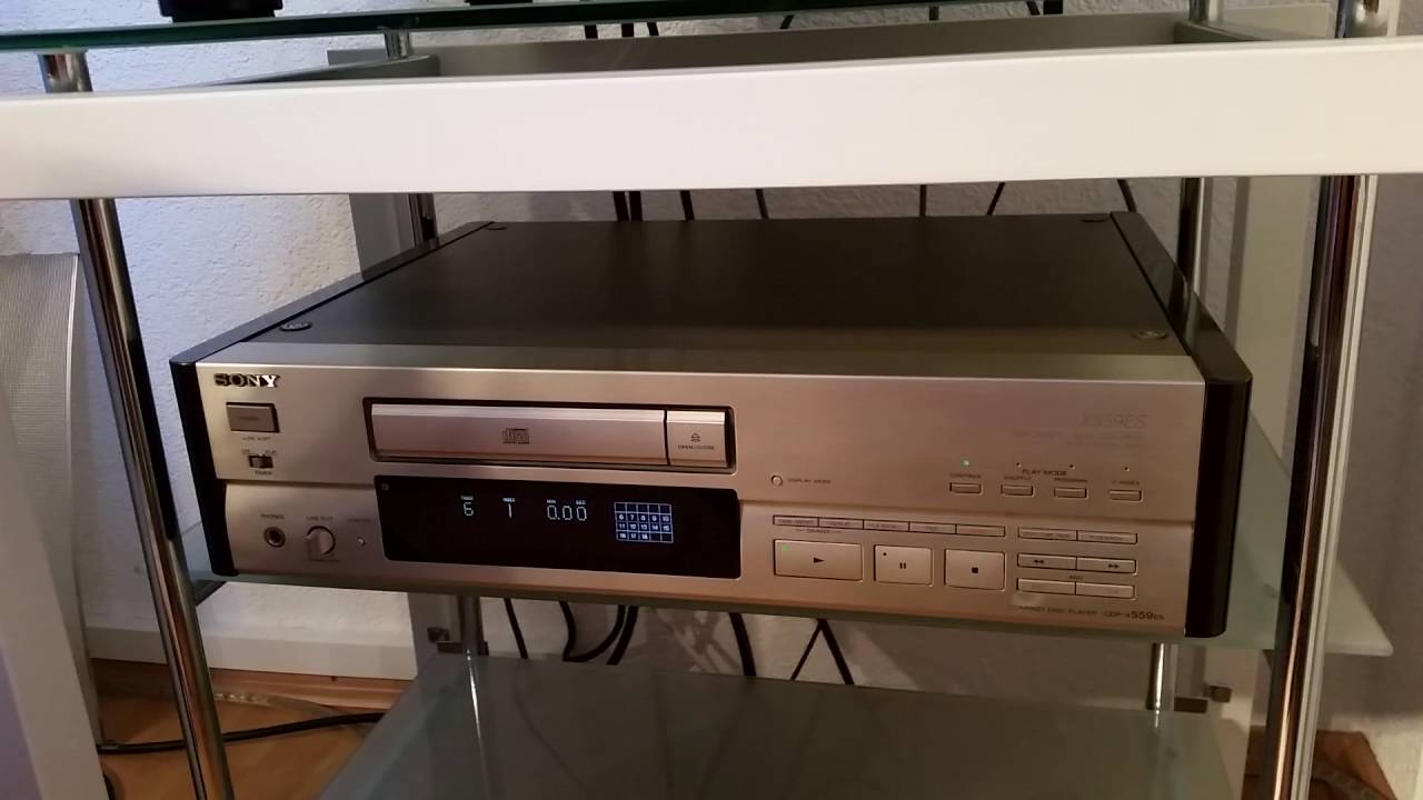 Sony CDP-X559ES - YouTube