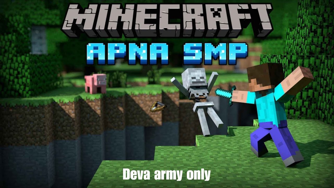APNA SMP #6 *MINECRAFT* | MINECRAFT PLAY WITH FUN 😂 || #youtube #live #shorts #short #minecraft ...