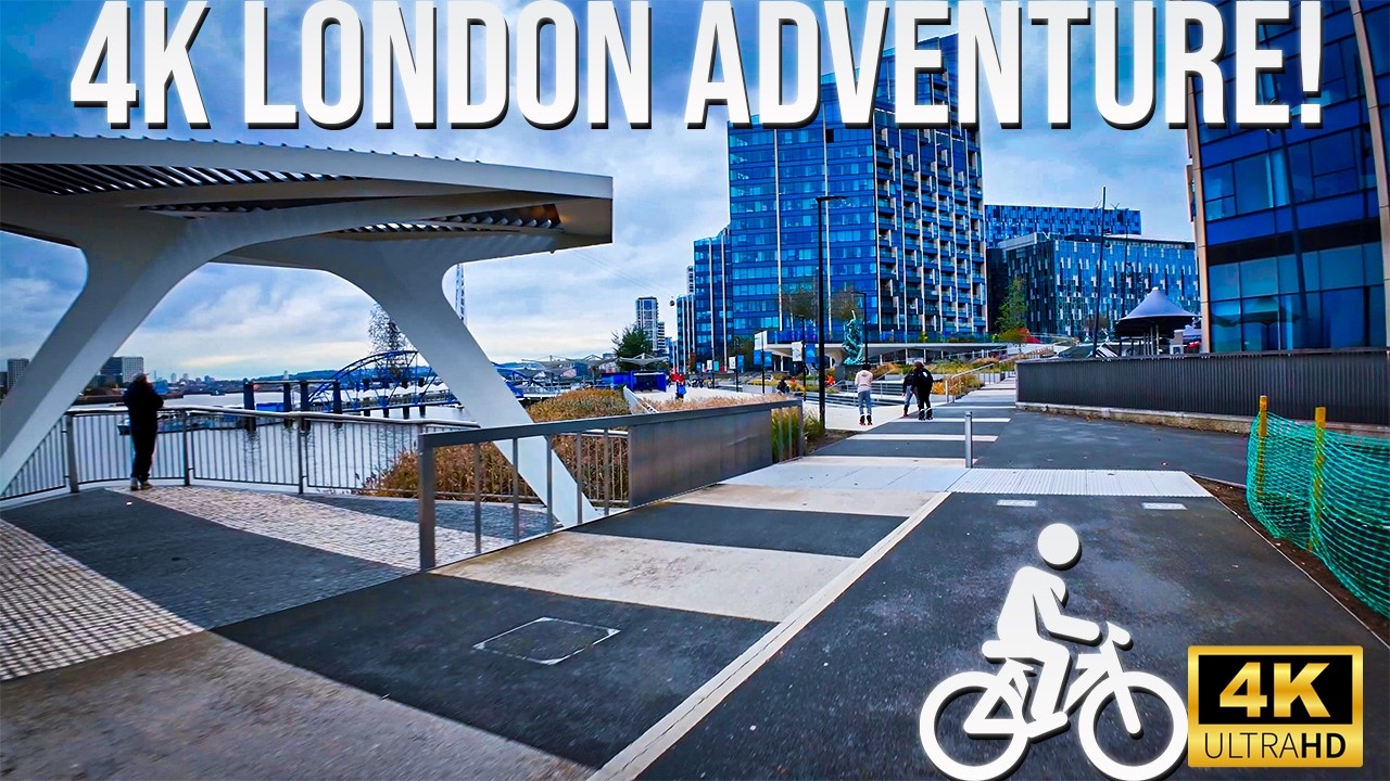 Exploring London’s Streets on Bicycle in Stunning 4K | POV Ride Through ...