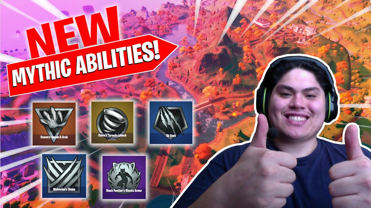 *NEW* Mythic ABILITIES in NEW Fortnite Marvel Knockout LTM - Wolverine ...