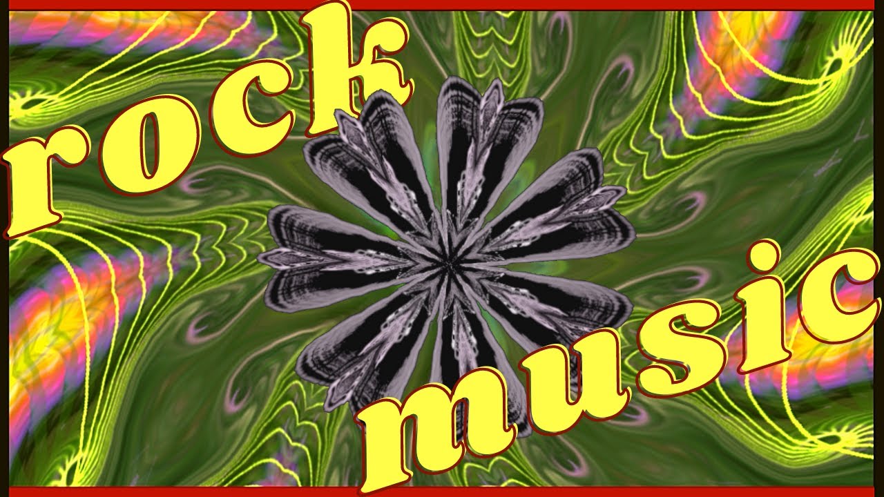 🎸 Rock beats visual mix 2020 | Fractal animation with rock music ...