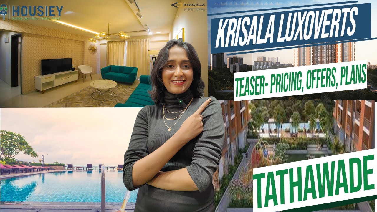 Krisala Luxoverts Tathawade | Teaser- Pricing, Offers, Plans | Krisala Developers Tathawade ...
