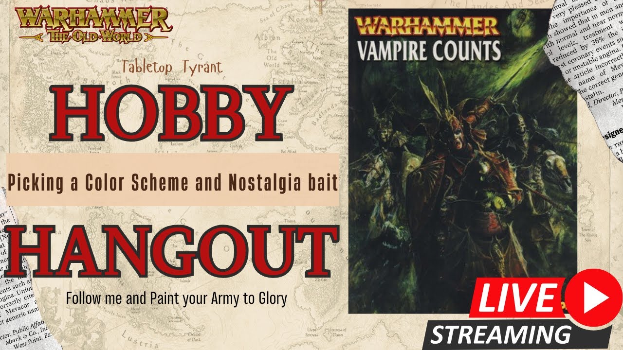 Warhammer: The Old World - Vampire Counts Color Scheme Nostalgia ...