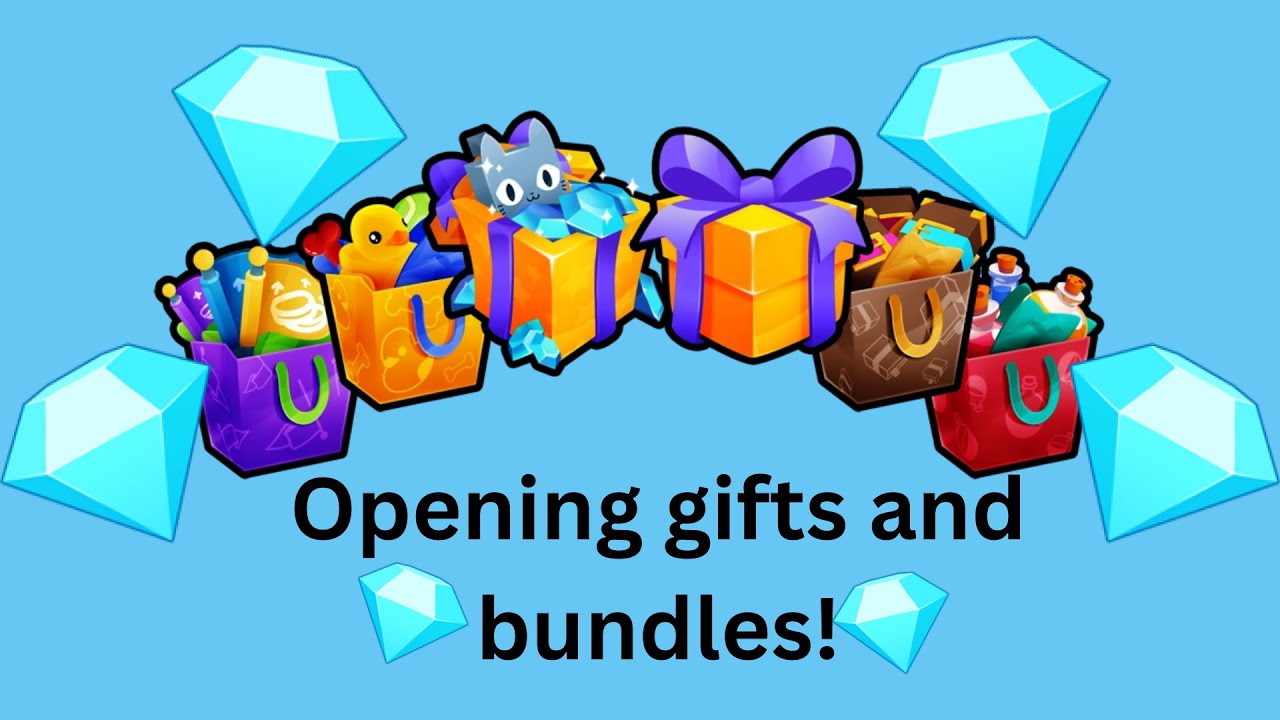 Opening almost 300 gifts and opening lots of bundles - YouTube