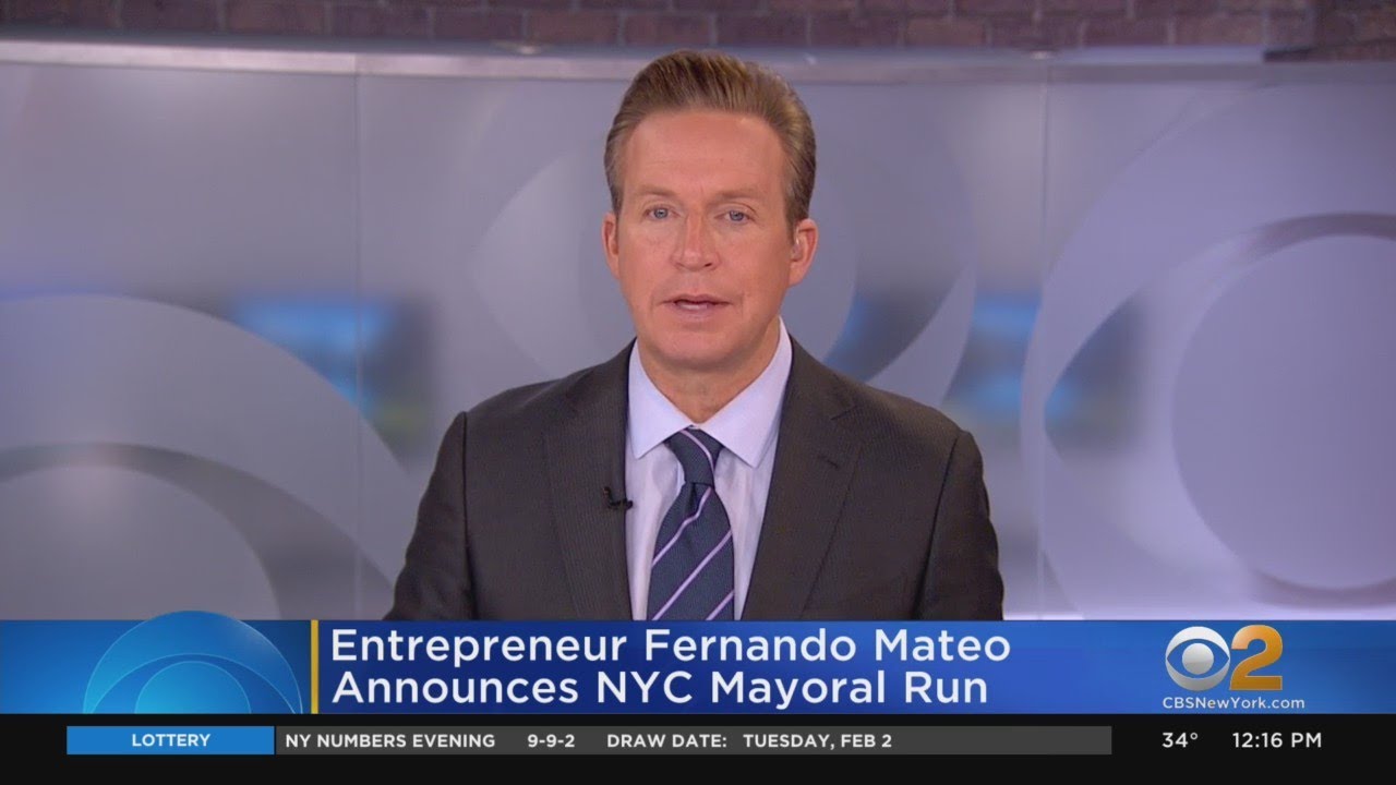 Fernando Mateo Announces Mayoral Run - YouTube