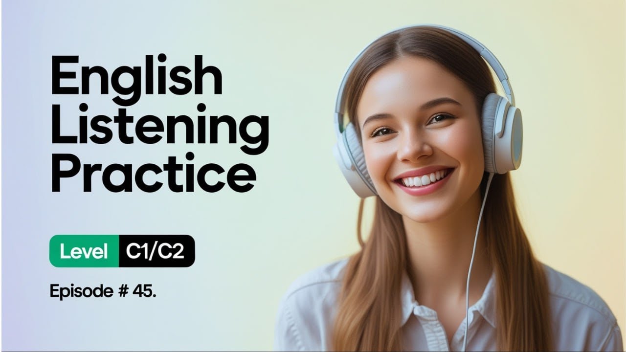 Advanced English Listening: Work, School, Shopping & Everyday English ...