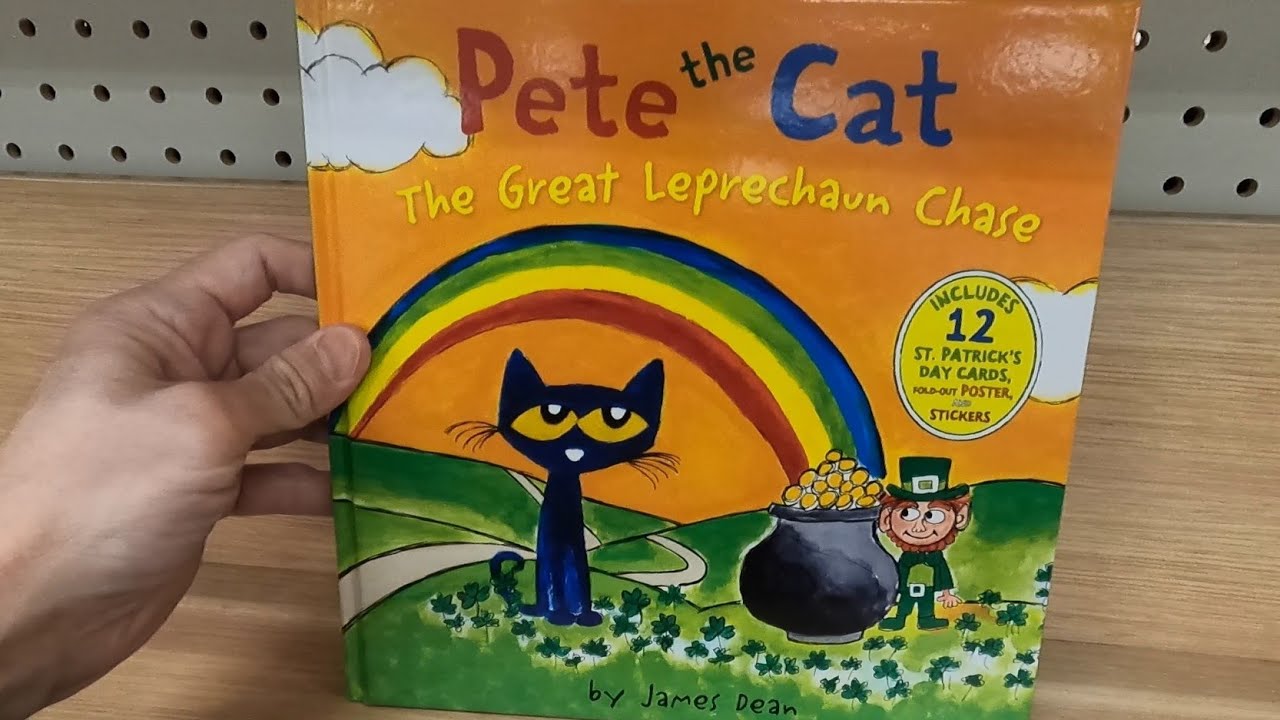 PETE THE CAT THE GREAT LEPRECHAUN CHASE BOOK CLOSER LOOK PETE THE CAT ...