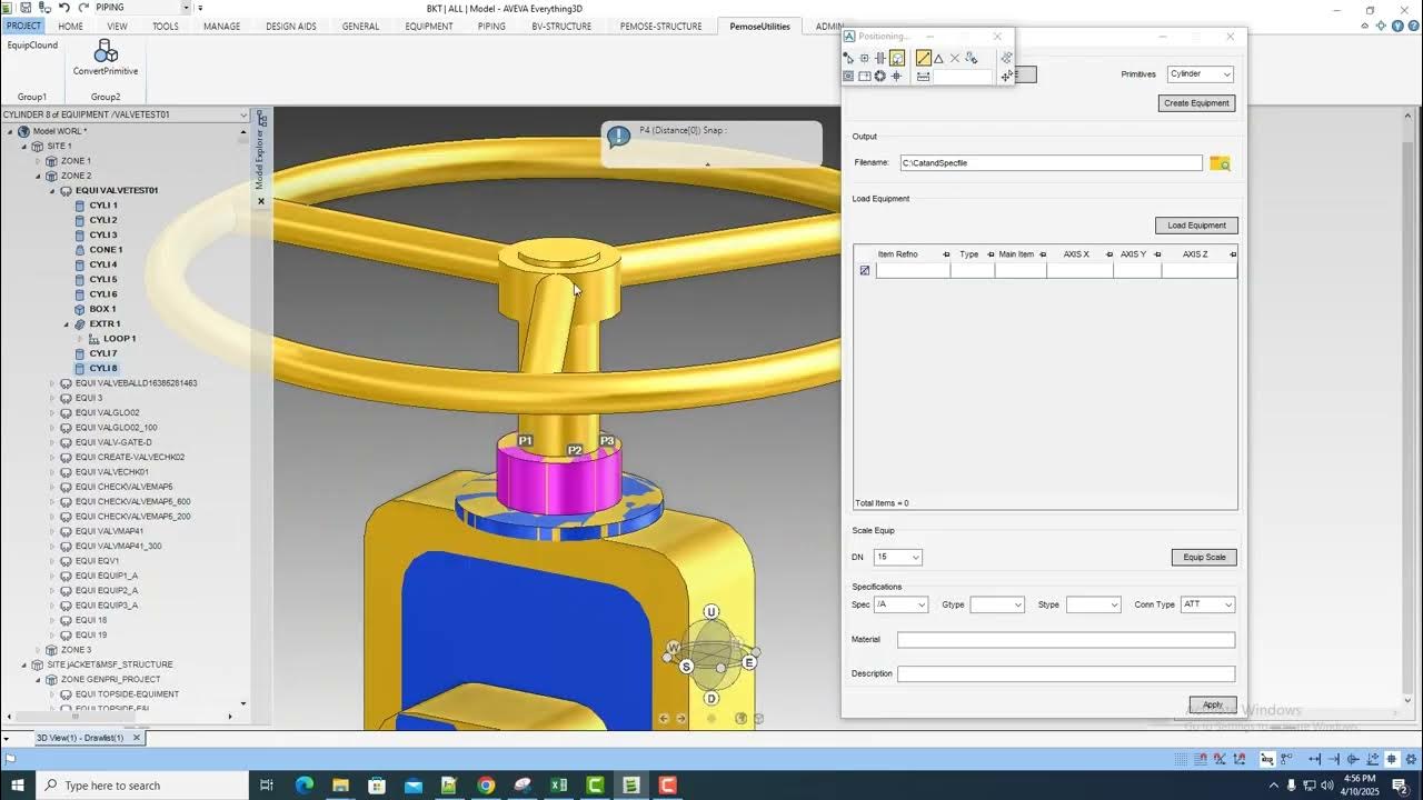 Create Piping Catalogues & Specifications Easily | Paragon | aveva e3d - YouTube