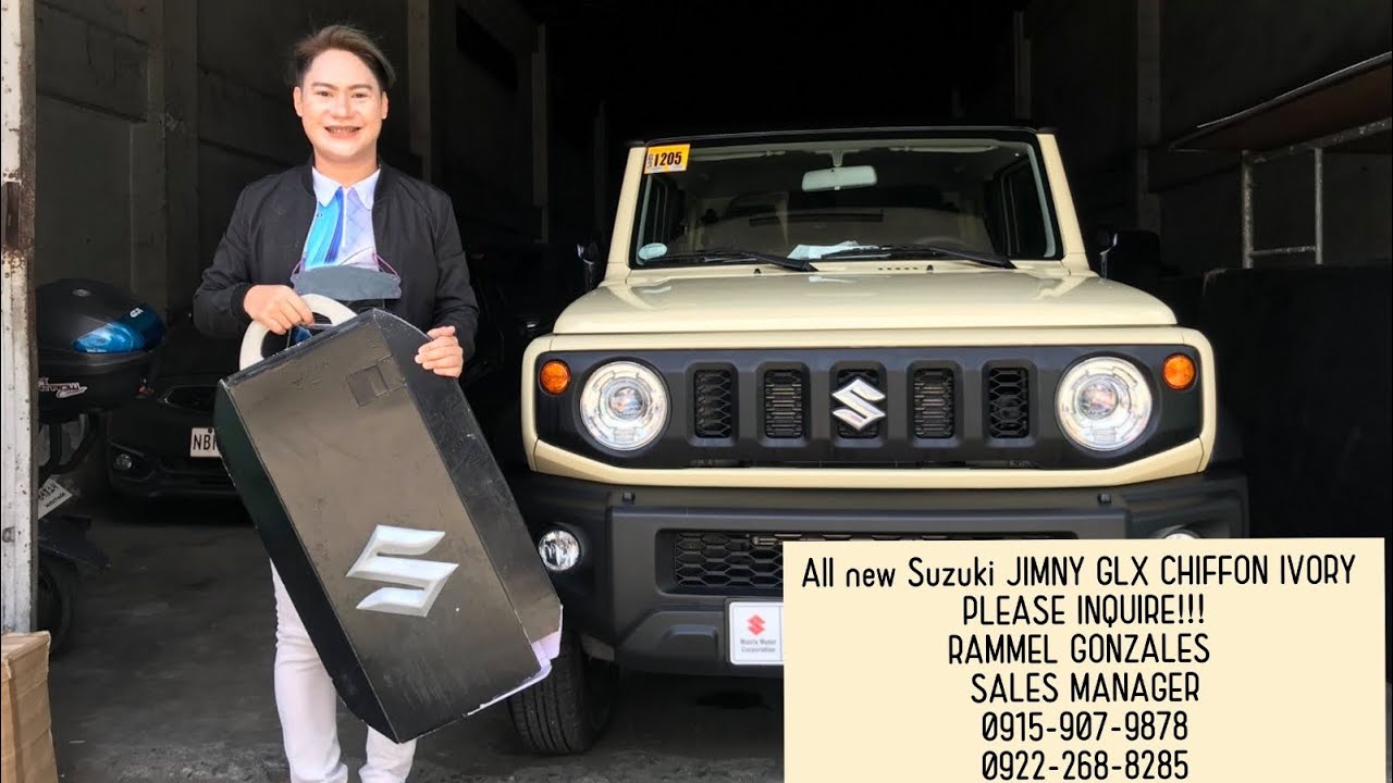 All new SUZUKI JIMNY GLX CHIFFON IVORY 2022 MODEL. #jimny #chiffonivory ...