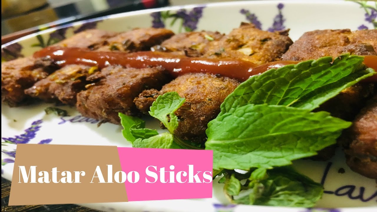 Matar Aloo Sticks Recipe | How to make Matar Aloo Sticks | Best tea ...