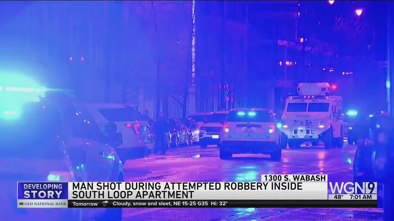 Man shot during attempted robbery inside apartment prompts SWAT ...