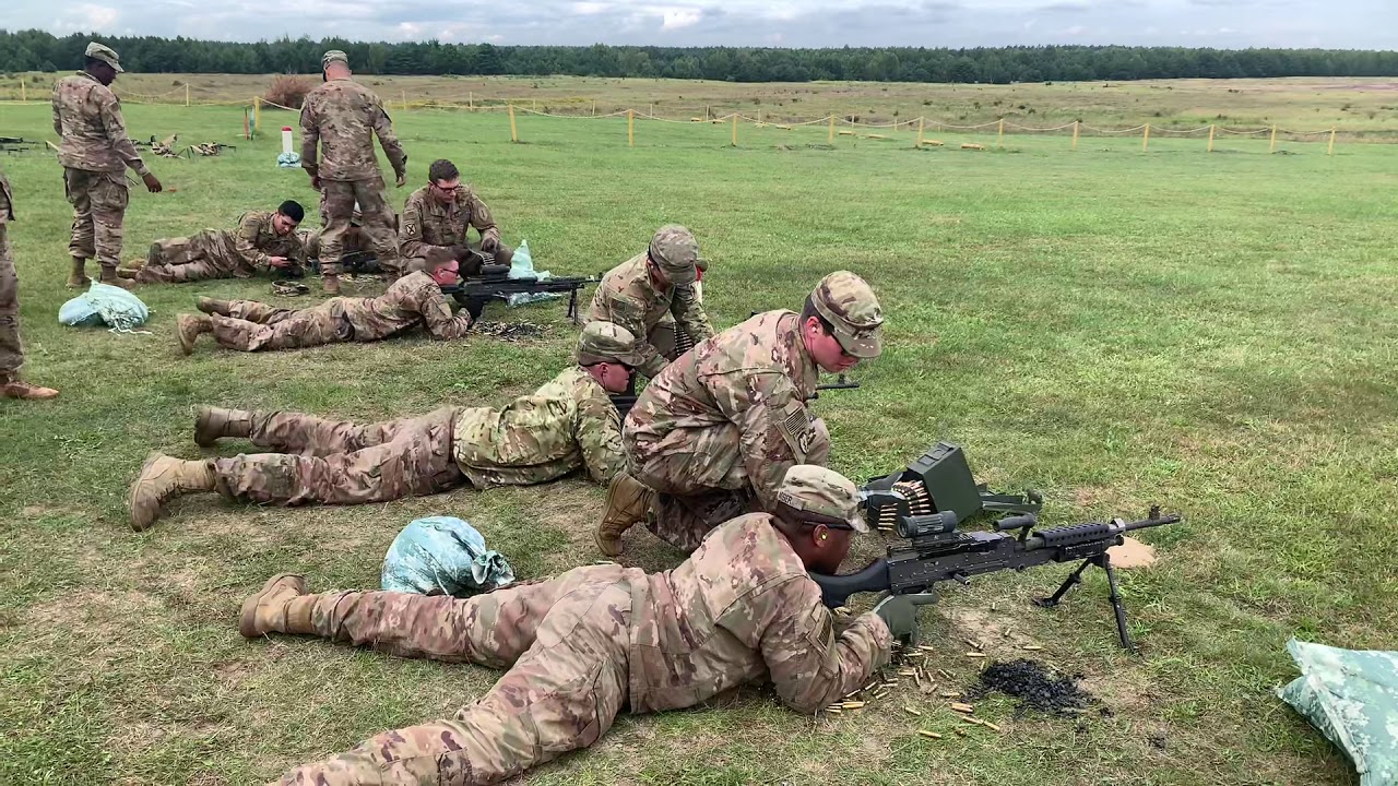 M240B Machine Gun Shoot Part 2 - YouTube