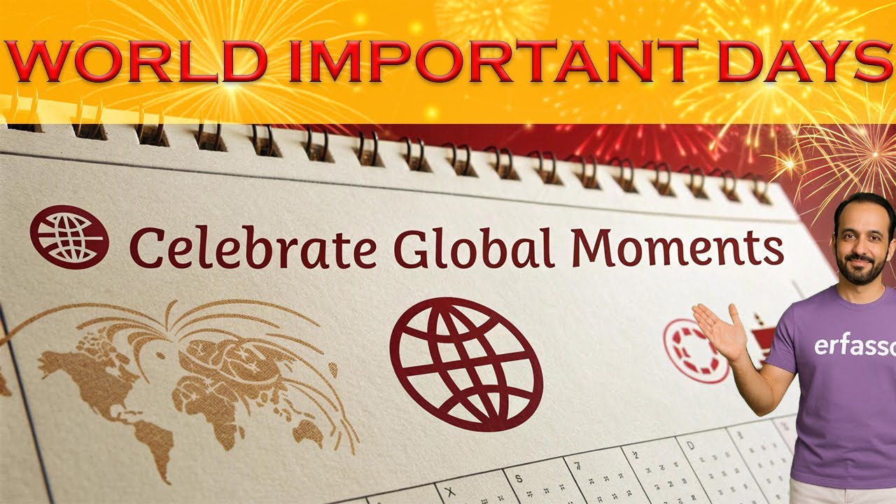 The World Important Days | Global Awareness Quiz #world day - YouTube
