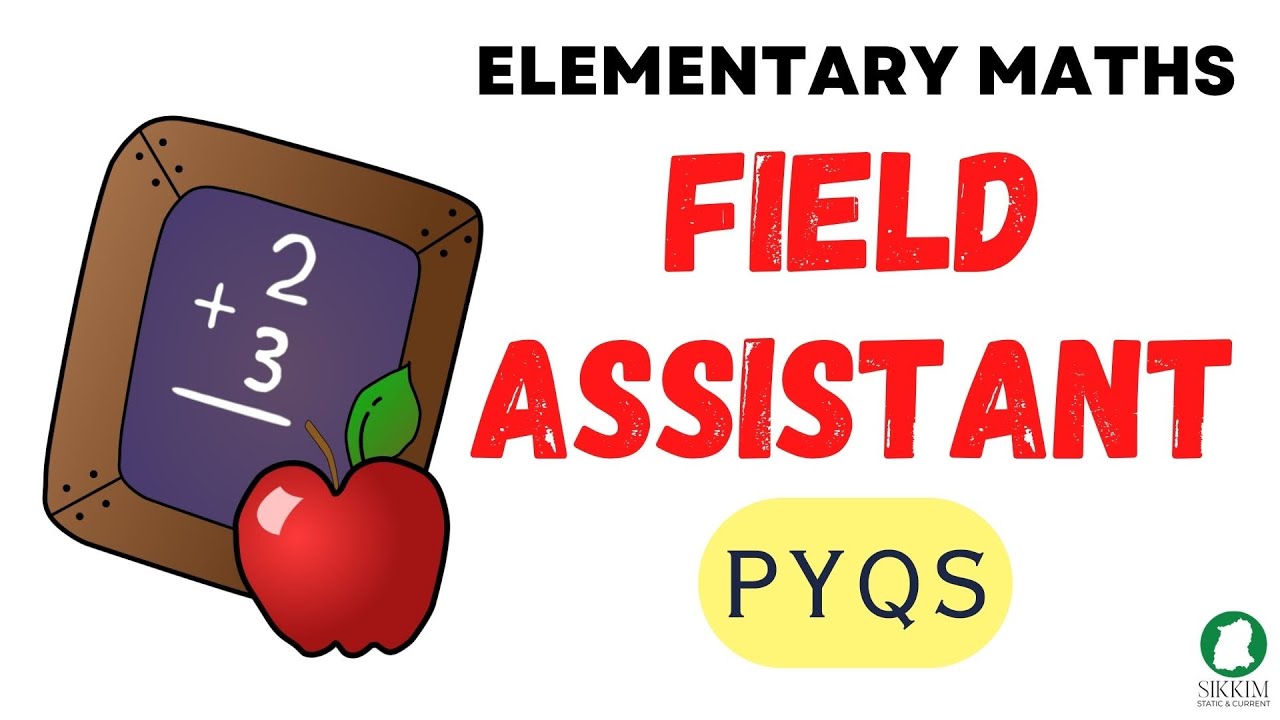Previous Year Questions | Field Assistant 2016 | Elementary Mathematics - YouTube