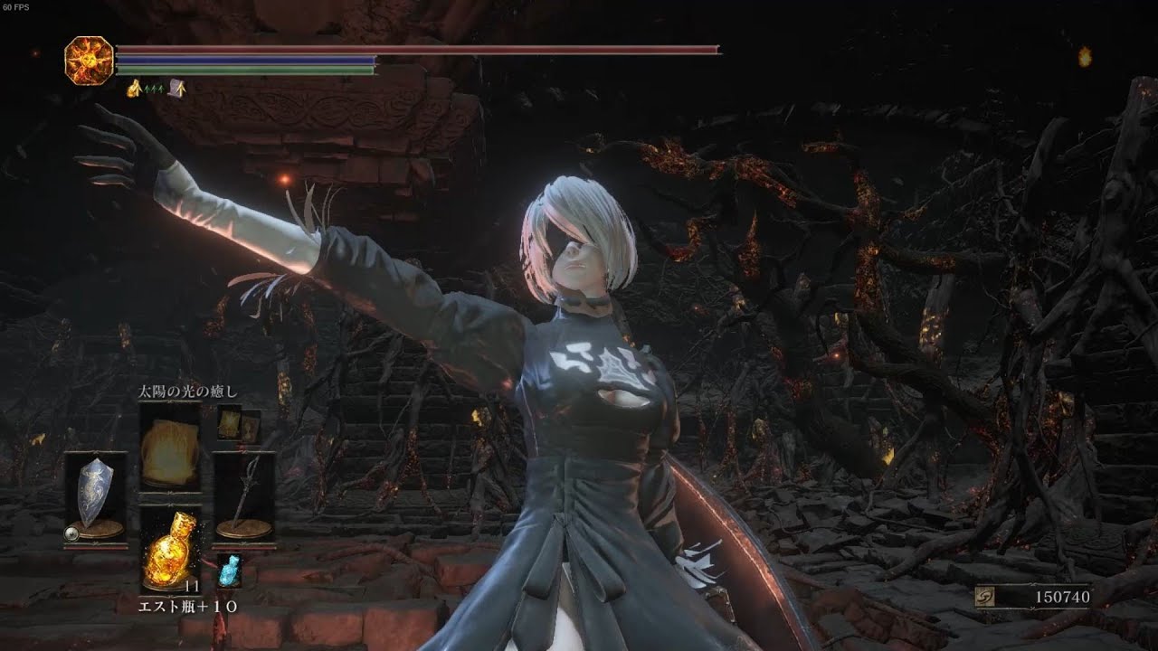 【2B】DARK SOULS III MOD - YouTube