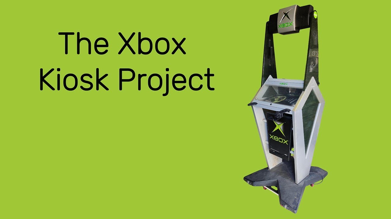 Original Xbox Kiosk Refurb Project - Part 1 - YouTube
