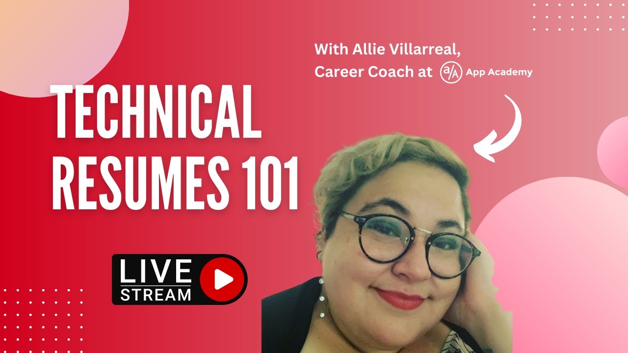 Job Hunting: Technical Resumes 101 - YouTube