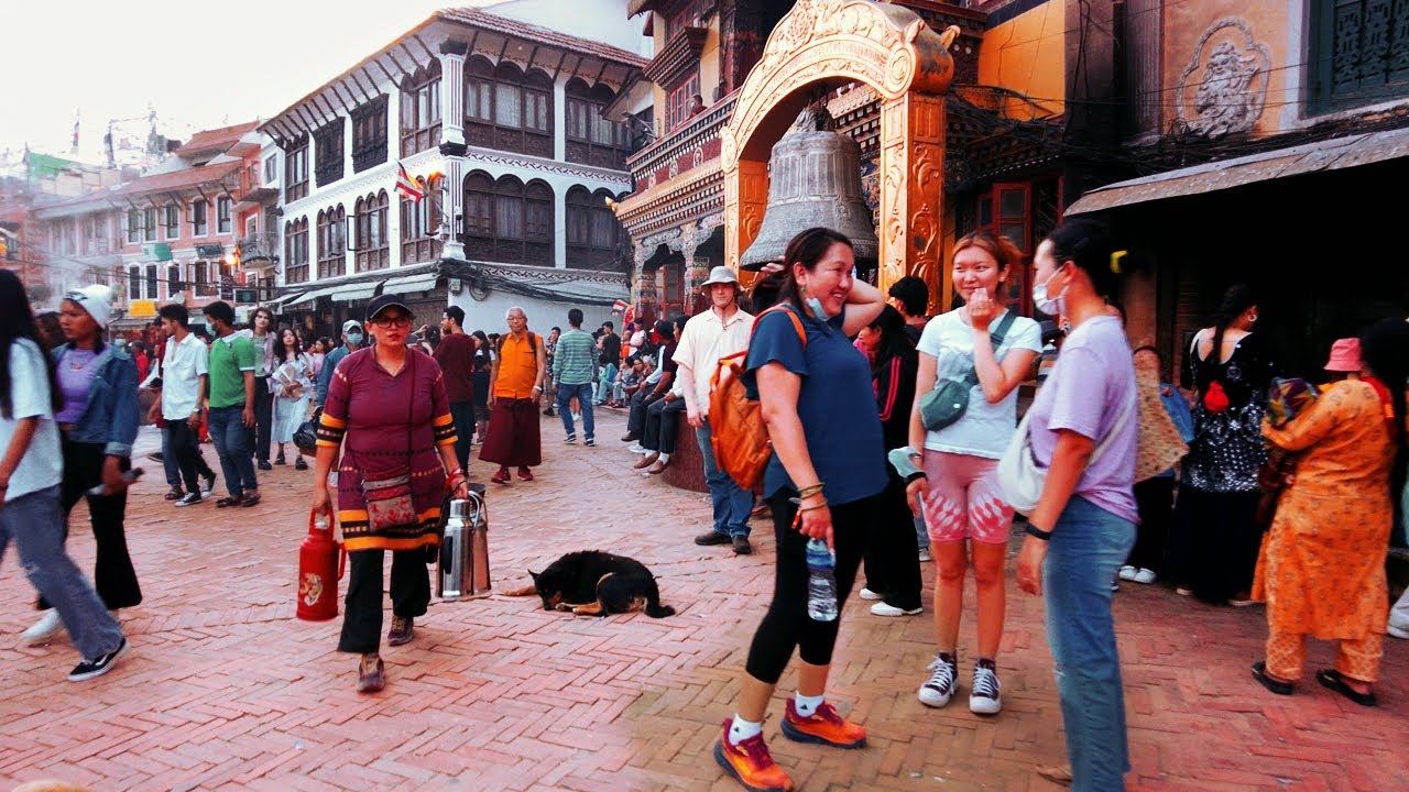 Last Day of Saga Dawa Festival in Boudhanath Stupa, Kathmandu City ...