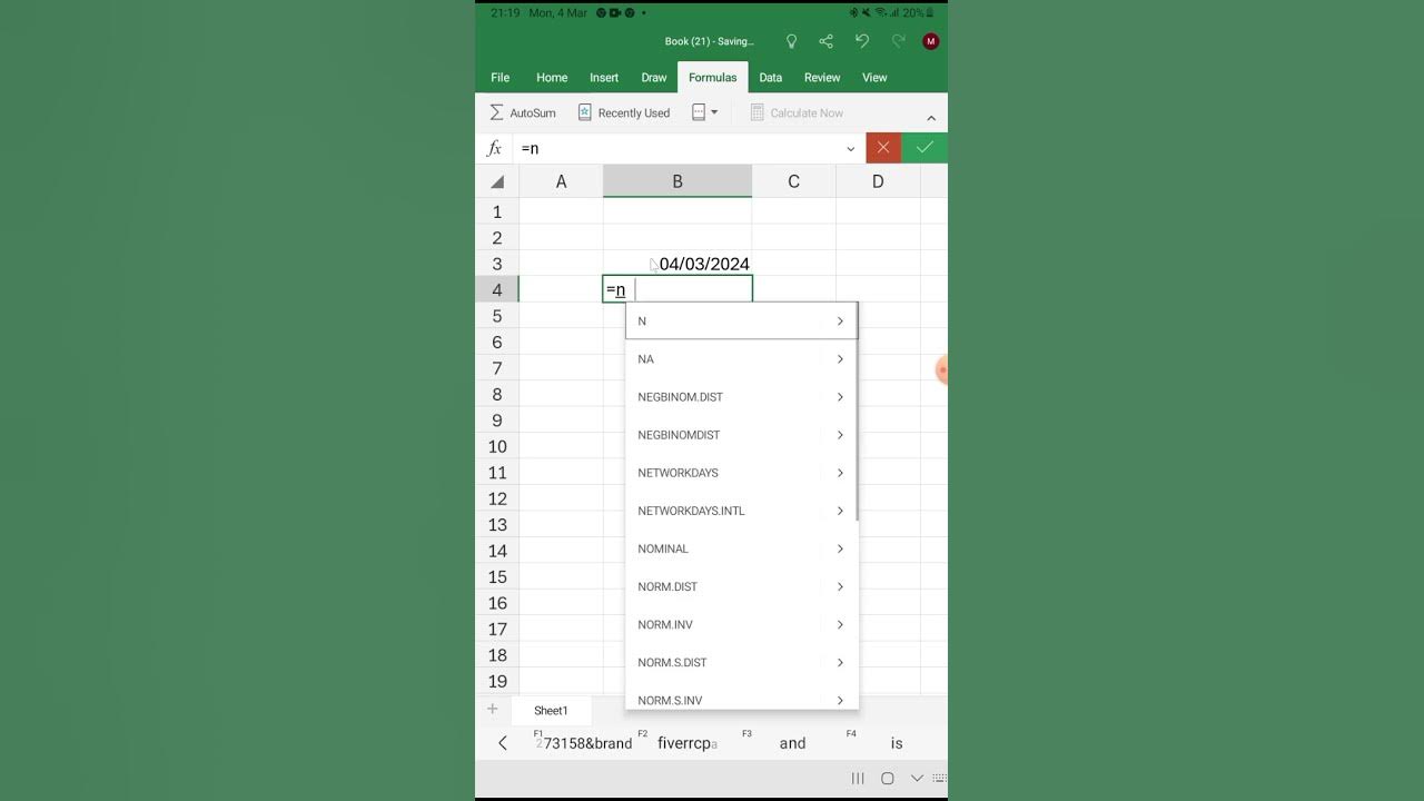 Date In Excel Shorts Exceltamil Excel Youtube