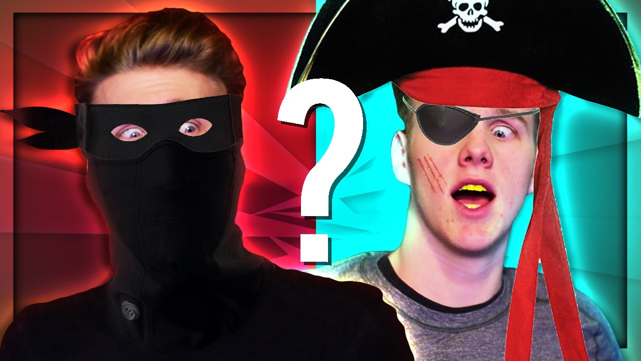 NINJA OR PIRATE?! | Would You Rather - YouTube